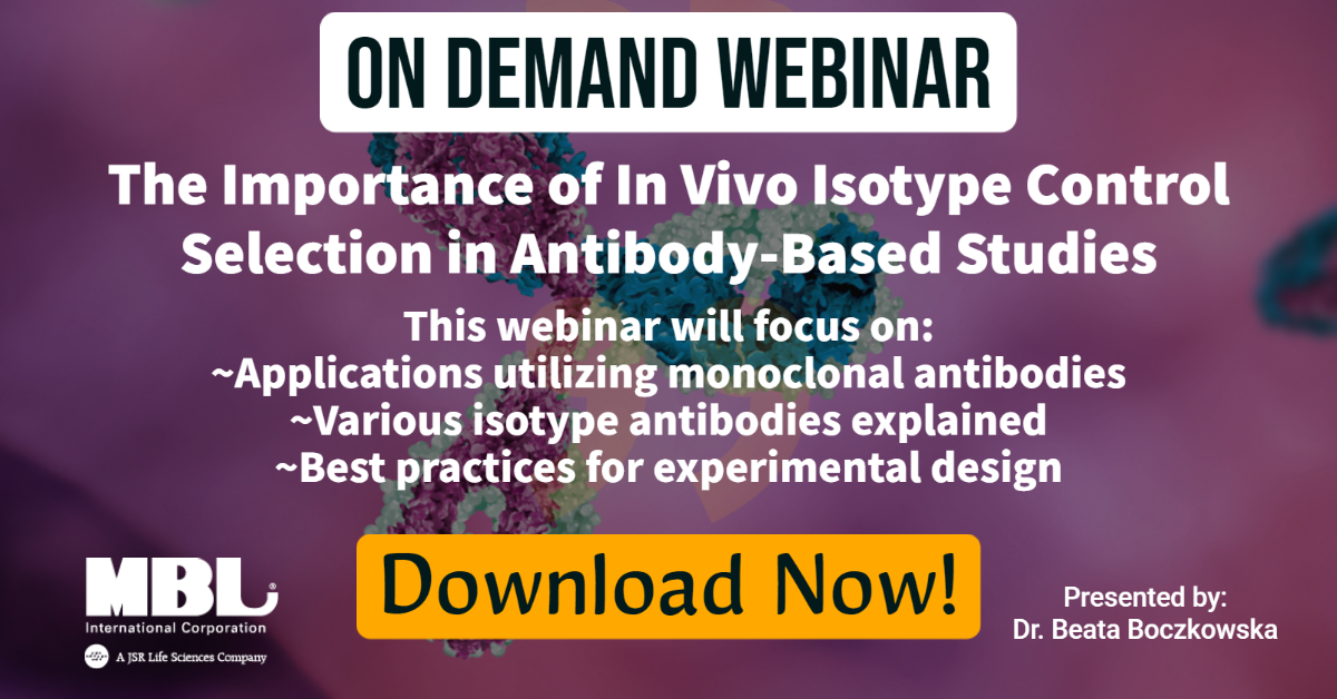 The importance of in vivo isotype control selection in antibody-based ...